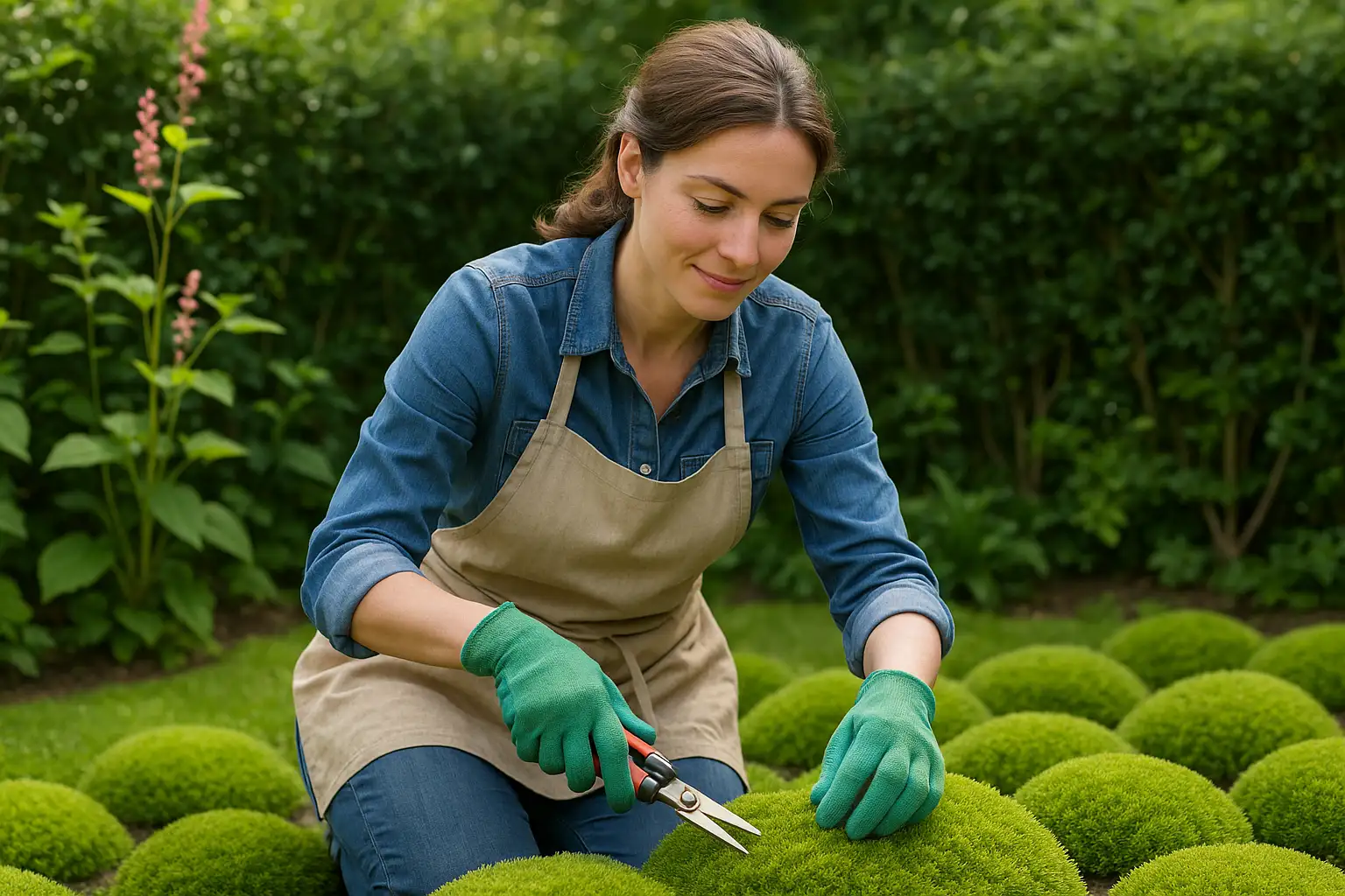 Transformez votre jardin avec la mousse décorative